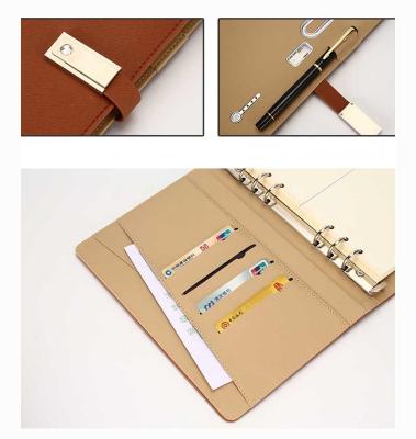 Cina Regali corporativi di lusso del taccuino Ultraportable con Powerbank e USB riutilizzabili in vendita