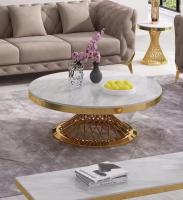 China Functional Hotel Circular Granite Top Tea Table OEM ODM for sale