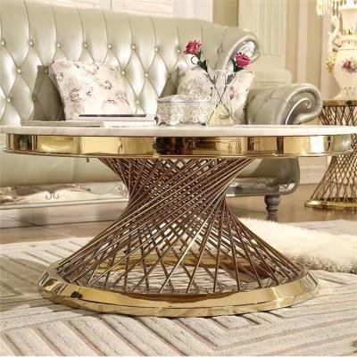 China Functional Hotel Circular Granite Top Tea Table OEM ODM for sale