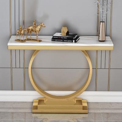 China Mesa de entrada rectangular de mármol de altura de 78 cm en venta