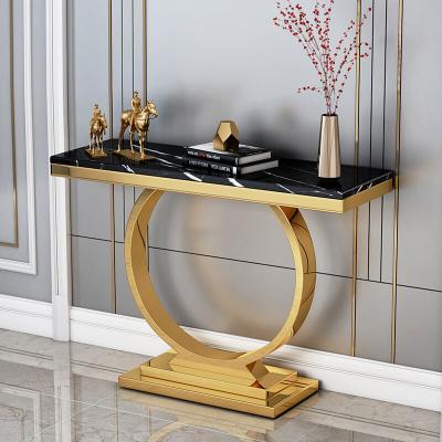 China Mesa de entrada rectangular de mármol de altura de 78 cm en venta