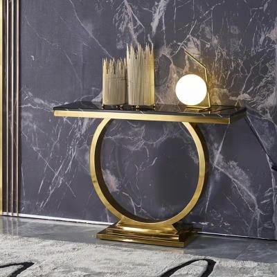 China Mesa de entrada rectangular de mármol de altura de 78 cm en venta