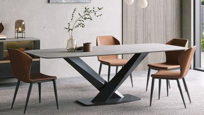 Cina In acciaio inossidabile Arredamento per la casa, sala da pranzo Altezza del tavolo 78 cm in vendita