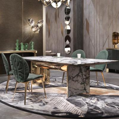 Cina Sedie da pranzo di lusso in acciaio inossidabile Sedie da ballo OEM ODM in vendita
