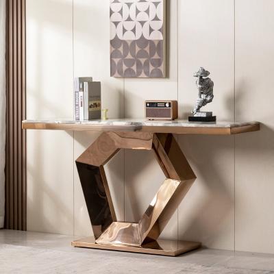 China Modern Marble Top Entrance Console Mesa comprimento 1,2m/1,5m à venda
