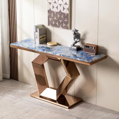 China Modern Marble Top Entrance Console Mesa comprimento 1,2m/1,5m à venda