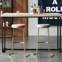 China Wheelless Upholstered Bar Stools Counter Stools No Fold for sale