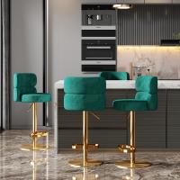China High Rebound Sponge Breakfast Bar Stools For Cafe / Kitchen / Hotel for sale