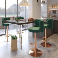 China High Rebound Sponge Breakfast Bar Stools For Cafe / Kitchen / Hotel for sale