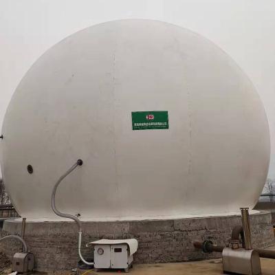Cina Impianto di biogas Supporto per gas da 0,7 mm a 1,5 mm per il trattamento delle acque reflue in vendita