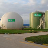 China Automatic Control Round Gas Holder For Biogas Plant for sale