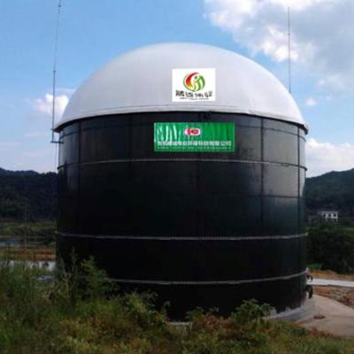 Cina Impianto di biogas di galleggiamento del supporto di gas del PVC della membrana di gas della SEDE POTENZIALE DI ESPLOSIONE verde del supporto in vendita