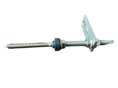 Cina Doppio gancio concluso Bolt del bullone con il piatto di acciaio inossidabile per il tetto del metallo con il purlin di legno in vendita