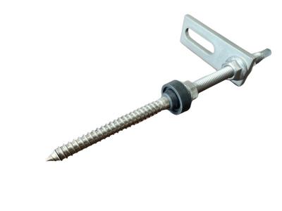 Cina Doppio gancio concluso Bolt del bullone con il piatto di acciaio inossidabile per il tetto del metallo con il purlin di legno in vendita