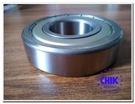 China Single Row Deep Groove Ball Bearings With 60 - 64 Hrc Hardness , Open Rs Zz Seal Type for sale