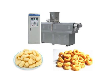 Cina L'alta efficienza ha soffiato spuntino del cereale che fa il macchinario, macchina gemellata dello spuntino dell'estrusore a vite in vendita