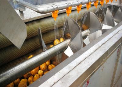 Cina Patatine fritte automatiche di operazione facile che rendono a macchina 380V progettazione senza fumo in vendita