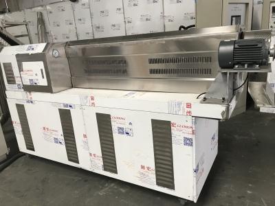 China O tipo dobro da vara do parafuso soprou petisco do milho que faz a máquina com certificação do CE à venda
