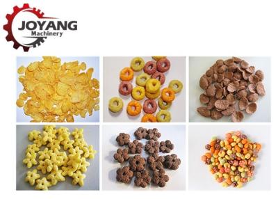Cina I fiocchi di mais del cereale hanno soffiato spuntino del cereale che fa la produzione a macchina dei cereali da prima colazione in vendita