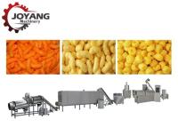 China Automatic Cheese Puff Balls Curls Processing Line Corn Extruder Machine for sale