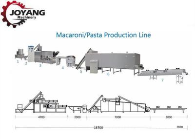 Cina Linea di produzione completamente automatica della pasta di 100 kg/h macchina dell'espulsore in vendita