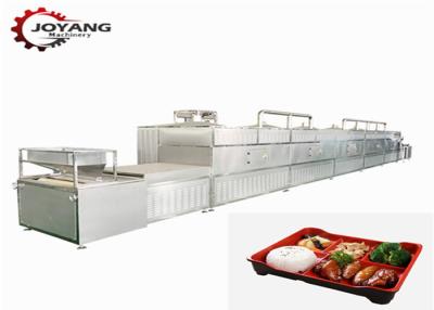 Cina Macchina termica automatica degli alimenti a rapida preparazione di microonda 40kw con controllo del Plc in vendita