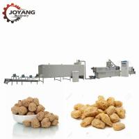 China TVP TSP Soy Protein Machine Chunk Flake Mince Shape for sale