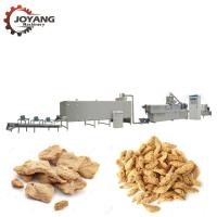China TVP TSP Soy Protein Machine Chunk Flake Mince Shape for sale