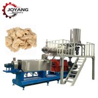 China TVP TSP Soy Protein Machine Chunk Flake Mince Shape for sale