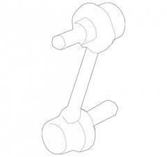 China Durable Porsche Spare Parts 970 343 069 21 Porsche Stabilizer Link 970-343-069-21 for sale