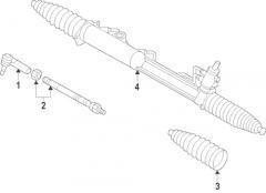 China 970 347 132 01 Outer Tie Rod - Porsche 970-347-132-01 for sale