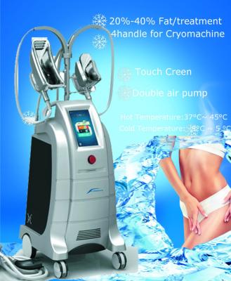 China 4 Handles Cryolipolysis machine for Weight loss Freezefat U-CRYO4 for sale