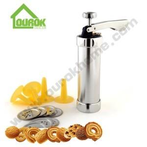 China MANUAL ALUMINUM COOKIE PRESS FOR DIY BQ-4 for sale