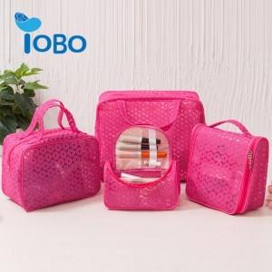 China FASHION PERSONALIZED CHEAP CUSTOM PVC COSMETIC BAG YOBO-H17 for sale