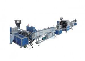 China PVC FIBE ENHANCING SOFT PIPE EXTRUSION LINE for sale