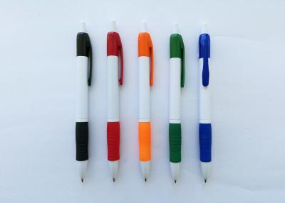 China White Color Plastic Ball Pen with customized printing Logo for promotion(P3009A) for sale