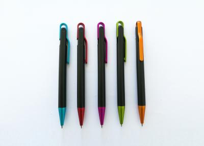 China Black Color Plastic Ball Pen with customized printing Logo for promotion(P1048) for sale