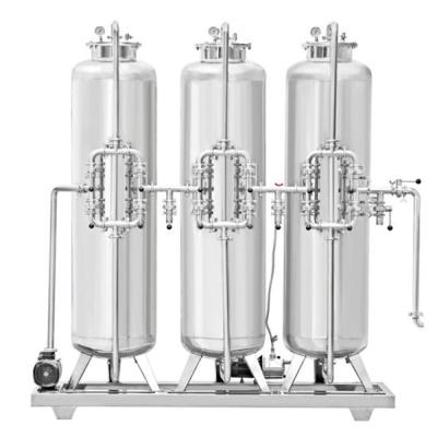 Cina SUS304 Sistema di trattamento dell'acqua Controllo PLC Sistema di osmosi inversa in vendita