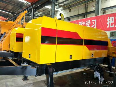 China 18MPa Max Pressure Diesel Concrete Pump Automatic High and Low Pressure Switching for sale