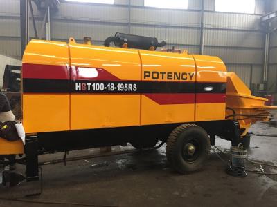 중국 최대 집적 크기 50mm의 드래그 타입 콘크리트 펌프 판매용