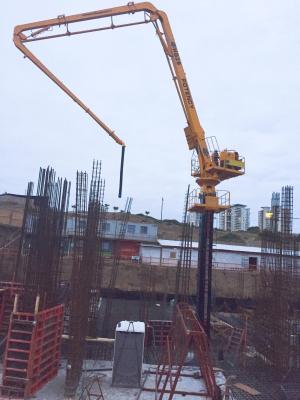 중국 380V / 50Hz 수압 콘크리트 배치 붐 27.7m 최대 수평 범위 판매용