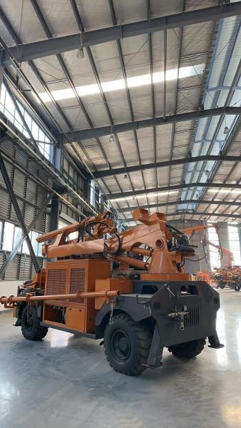 Quality 4 Wheels Driving / Steering / Crab Robotic Shotcrete Machine Travelling Speed 0 - 18km/H for sale