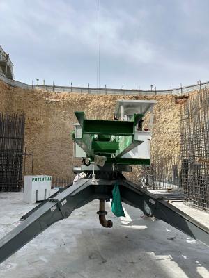 중국 예산 편리하고 견고한 콘크리트 배치 스파이더 HG21 중량 건설 작업 판매용