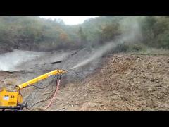 Eletricidade / Diesel Betão Shotcrete Robot Controle remoto sem fio para túnel