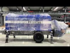 Diesel aanhangwagen Betonpompmachine gladde afwerking Beton gietoplossing
