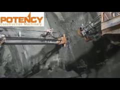 22 kW Boorverankering Grouting-apparatuur Ankerkabel Installatie voertuig 12m