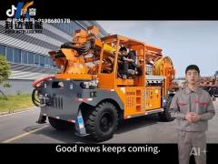Keda Shotcrete Delivery to China Kyrgyzstan Uzbekistan Railway