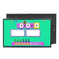 China 86 Inch 4K Resolution Interactive Whiteboard with 20-Point Infrared Touch Smart Blackboard for Teaching for sale