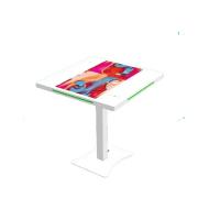 China 21.5 Inch Dual Screen Interactive Touch Screen Table with Capacitive Touch and Wireless Charge for Smart Coffee and Gaming for sale