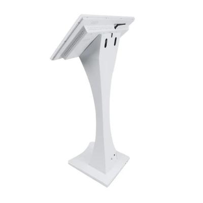 China 21.5 Inch Stand Alone Touch Screen Digital Kiosk Android OS Capacitive Touch Display for sale